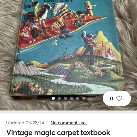 Vintage | Accents | Vintage Book 96 Magic Carpet Book 384 Pages Vnvc ...